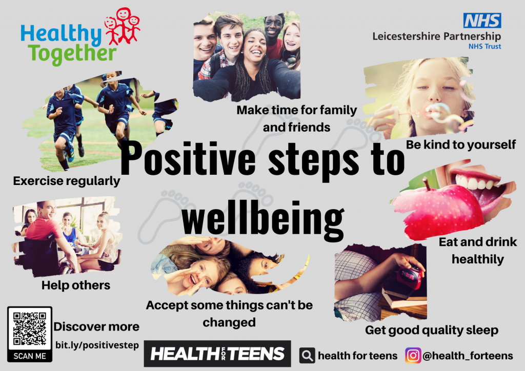 Positive steps to wellbeing | Leicester